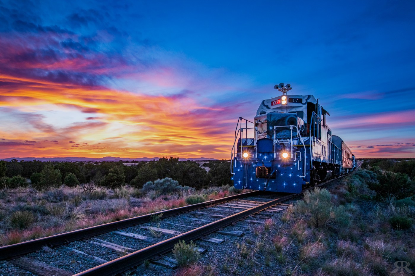Train Transport At Sunset Rail Transport Services Rail Freight
